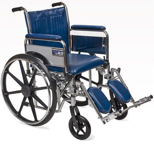 Alco - 20"W Solid Seat FB w/ Full Arm and Legrest Community, Manuals ...