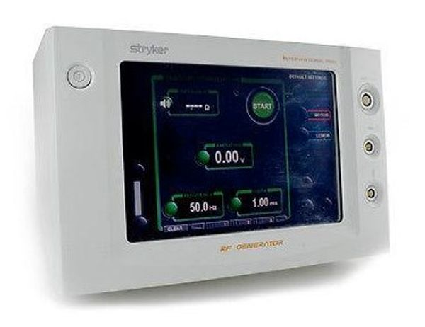 high temperature when using localized heat - Stryker RF Generator ...