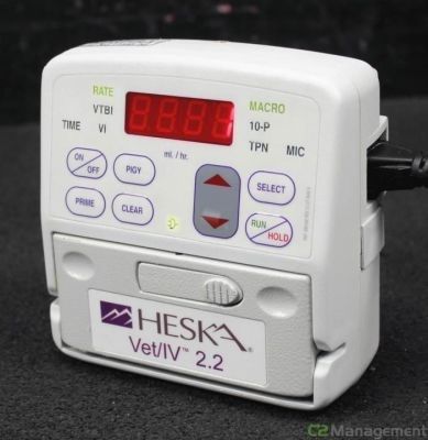 Infusion Pump HESKA Vet/IV 2.2 Forums | MedWrench