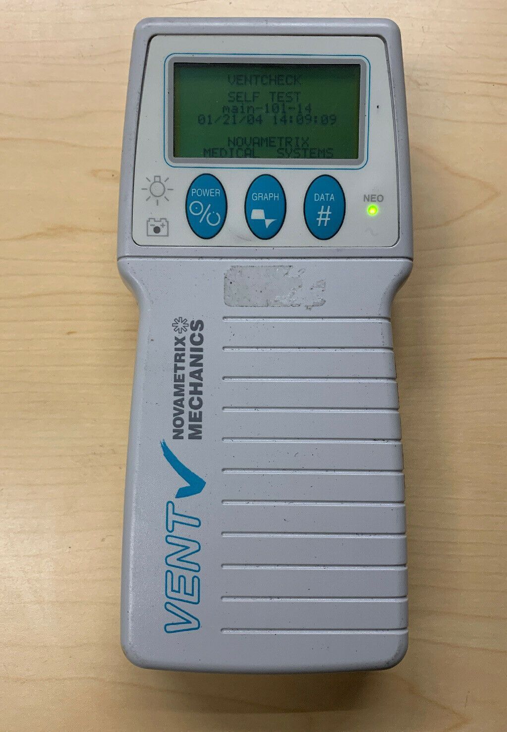 Nova Metrix - Ventcheck 101 Community, Manuals and Specifications | MedWrench