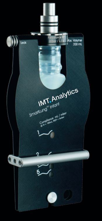 IMT Analytics SmartLung Infant 0.5L TestLung Technical Specification ...
