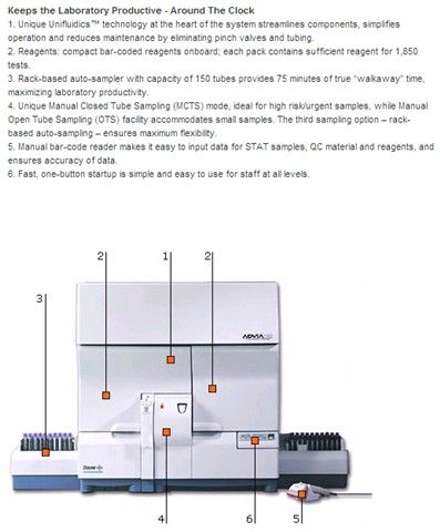 Hematology Analyzer Siemens ADVIA 120 Forums | MedWrench