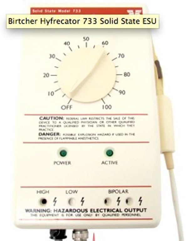 service manual - Conmed Bircher Hyfercator 733 | MedWrench
