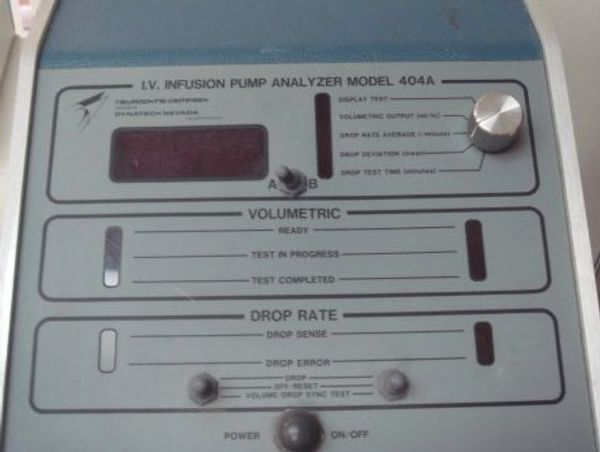 Dynatech Nevada 404a Infusion Pump Analyzer - Dynatech Nevada 404a ...